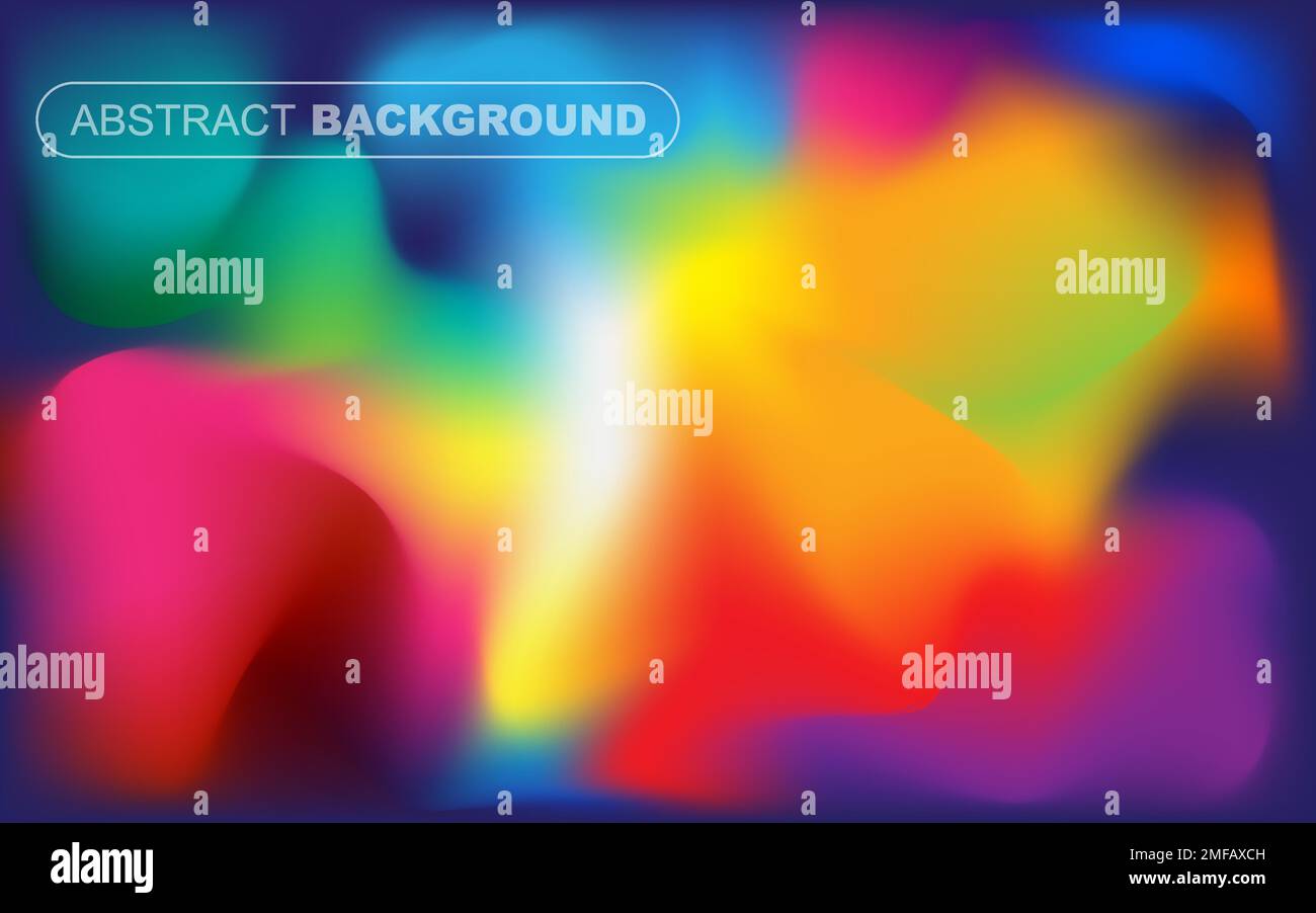 Abstract colorful rainbow lines design for your business vector ...