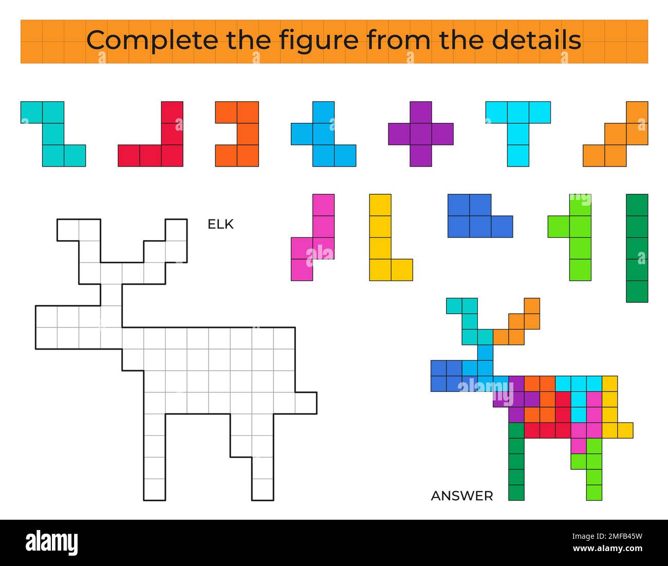 Elk figure Cut Out Stock Images & Pictures - Alamy