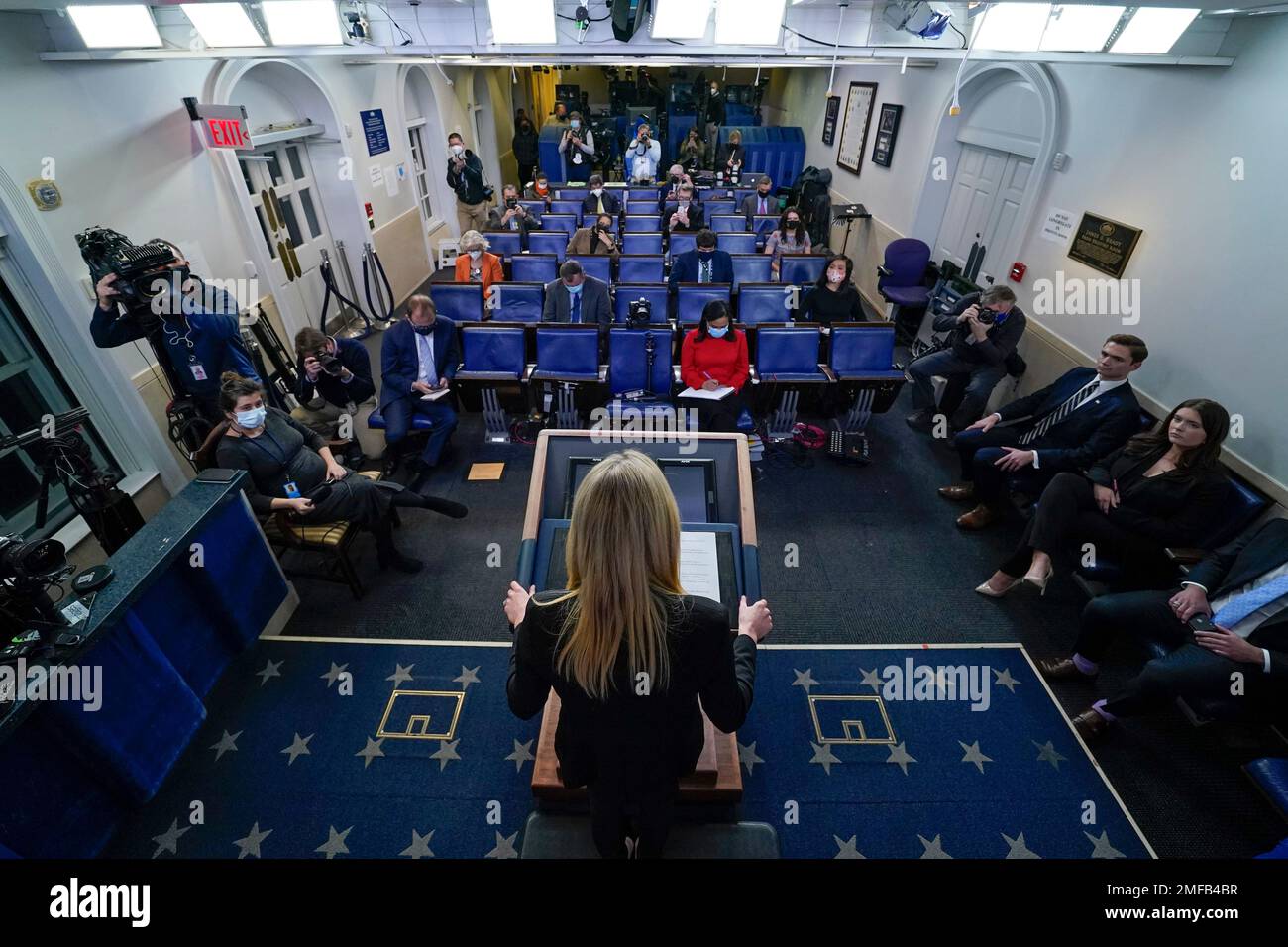 White House press secretary Kayleigh McEnany speaks at the White House ...