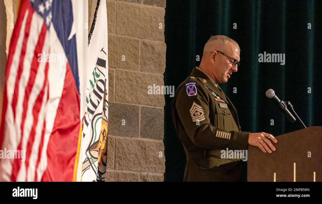 CSM Brian A. Hester, Command Sergeant Major, Army Futures Command ...