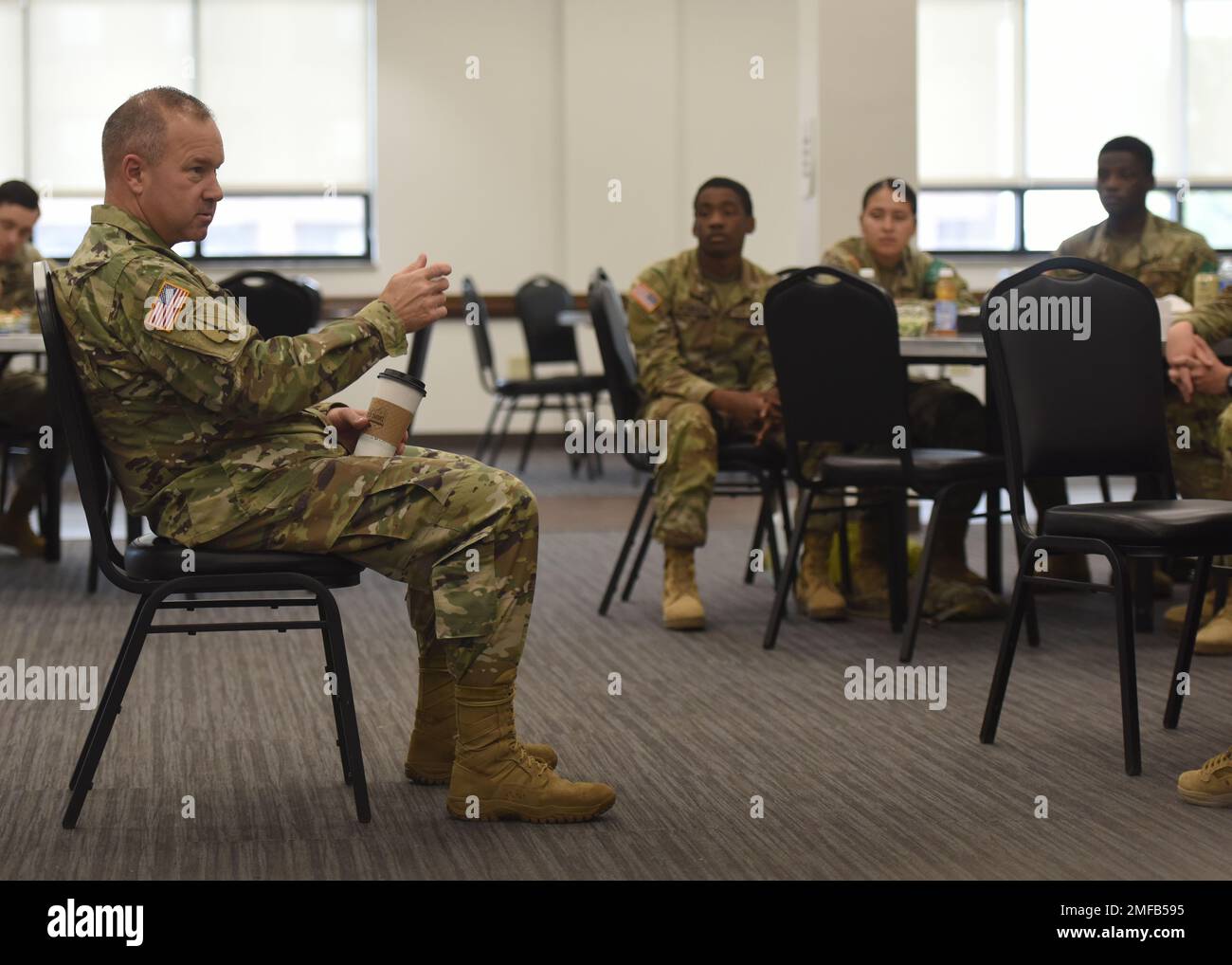 U.S. Army Maj. Gen. Anthony Hale, Commanding General of the U.S. Army ...