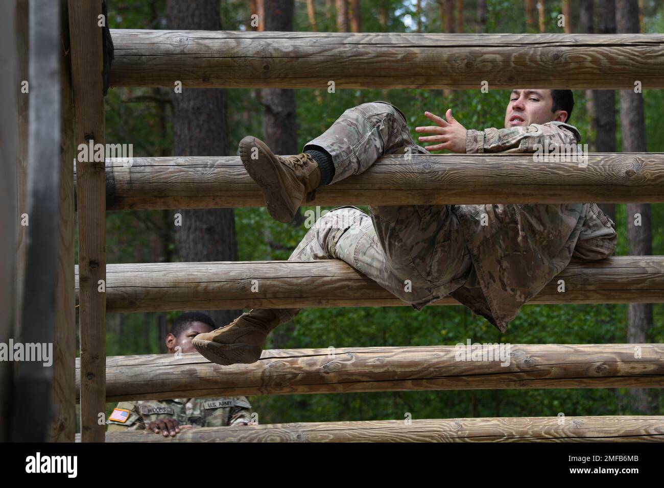 U.S. Army Capt. Justin Lanning, Commander of Bull Troop, 1st Squadron ...