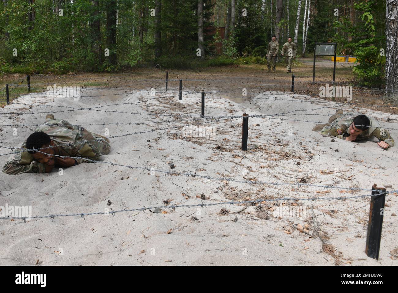 U.S. Soldiers assigned to Bull Troop, 1st Squadron, 2nd Cavalry ...