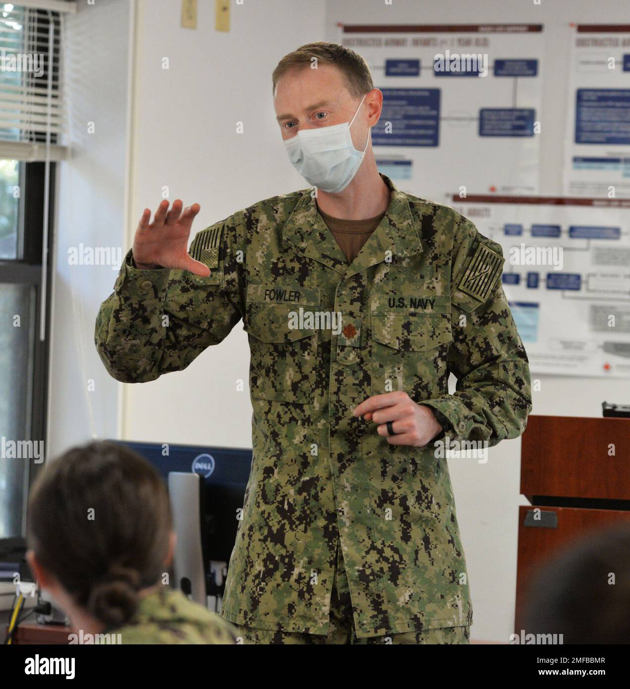 JACKSONVILLE, Fla. (Aug. 18, 2022) - Lt. Cmdr. Robert Fowler, a ...