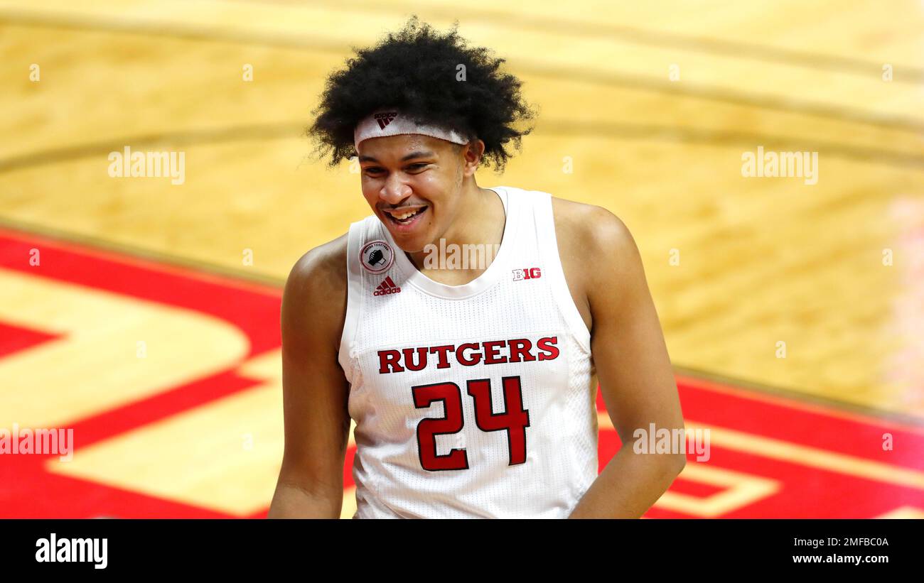 Rutgers guard Ron Harper Jr. (24) during the second half of an NCAA ...