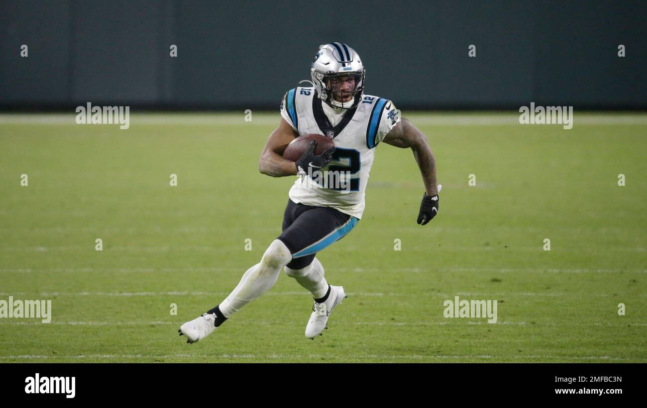 Carolina Panthers' D.J. Moore runs during the second half of an NFL ...