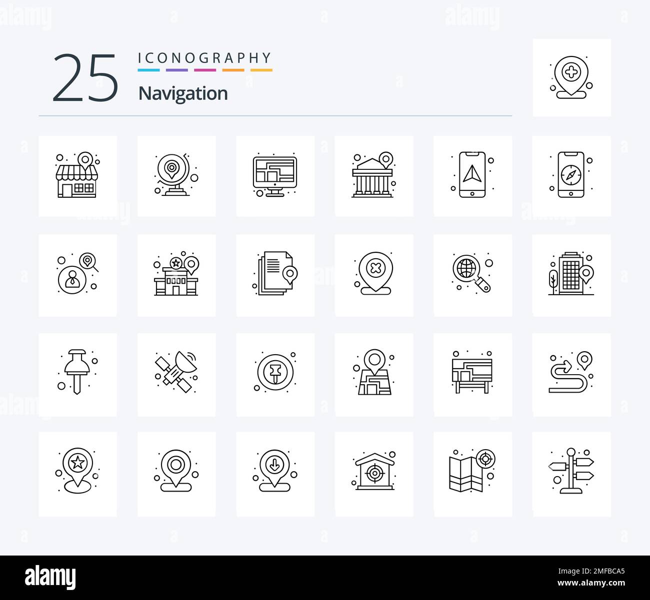 Police screen Stock Vector Images - Alamy