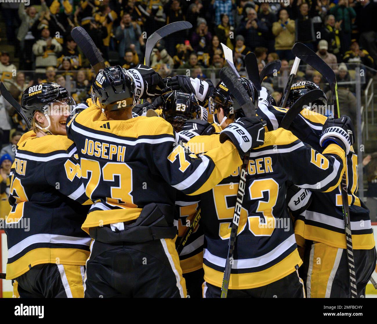Pittsburgh, United States. 24th Jan, 2023. The Pittsburgh Penguins ...