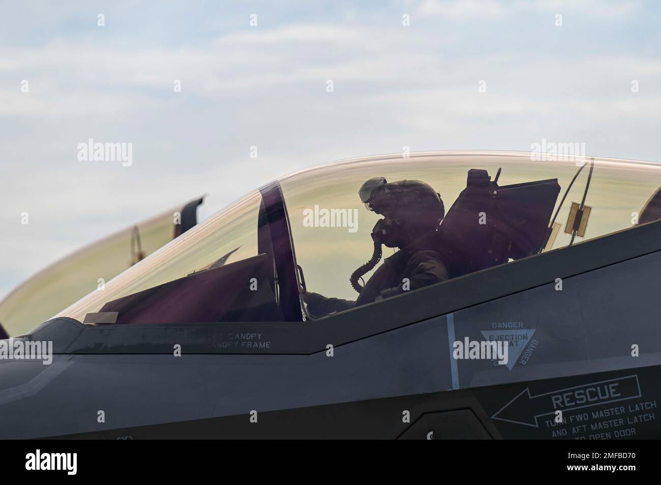 U.S. Air Force Lt. Col. John Easton, commander of the 58th Fighter ...