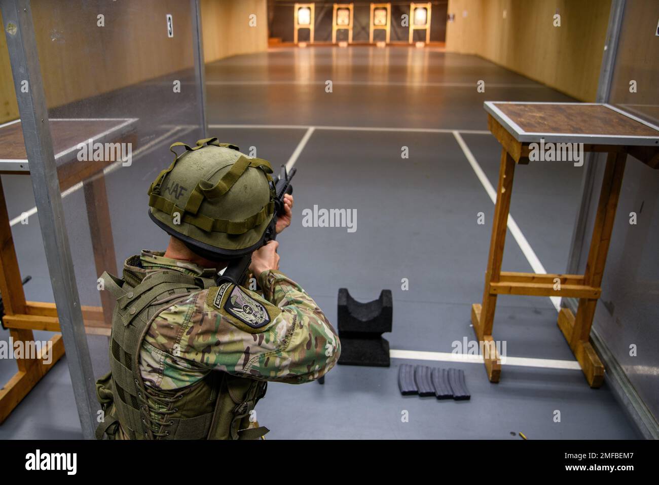 An Austrian Service Member, assigned to NATO Special Operations ...