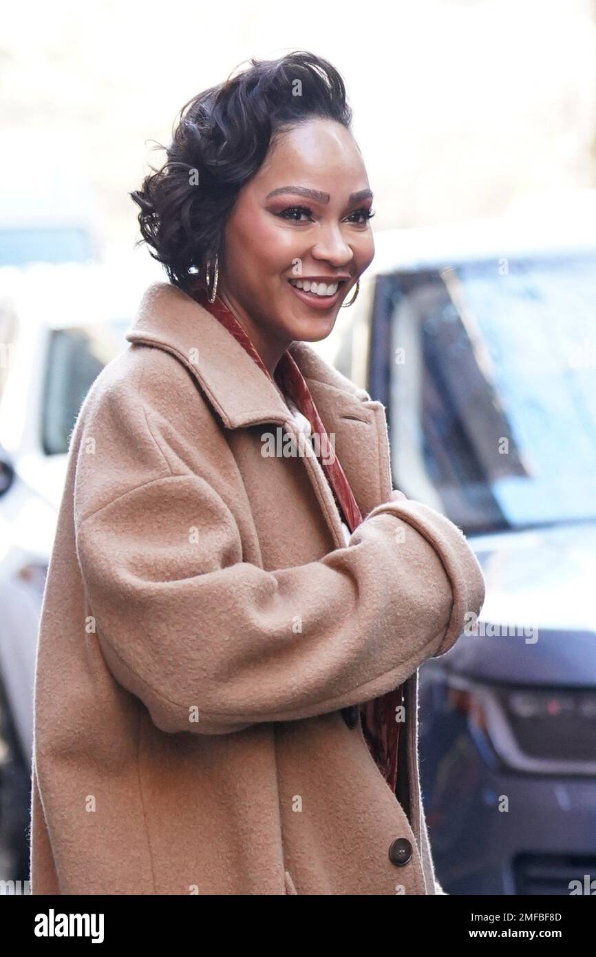 New York, NY, USA. 24th Jan, 2023. Meagan Good, THE VIEW out and about ...