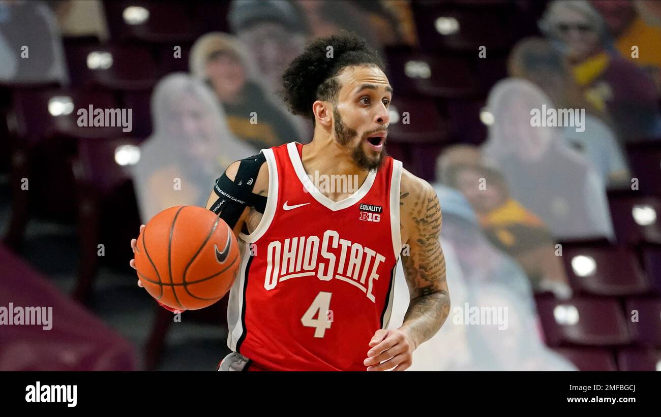 Ohio State's Duane Washington Jr. (4) plays against Minnesota in an ...