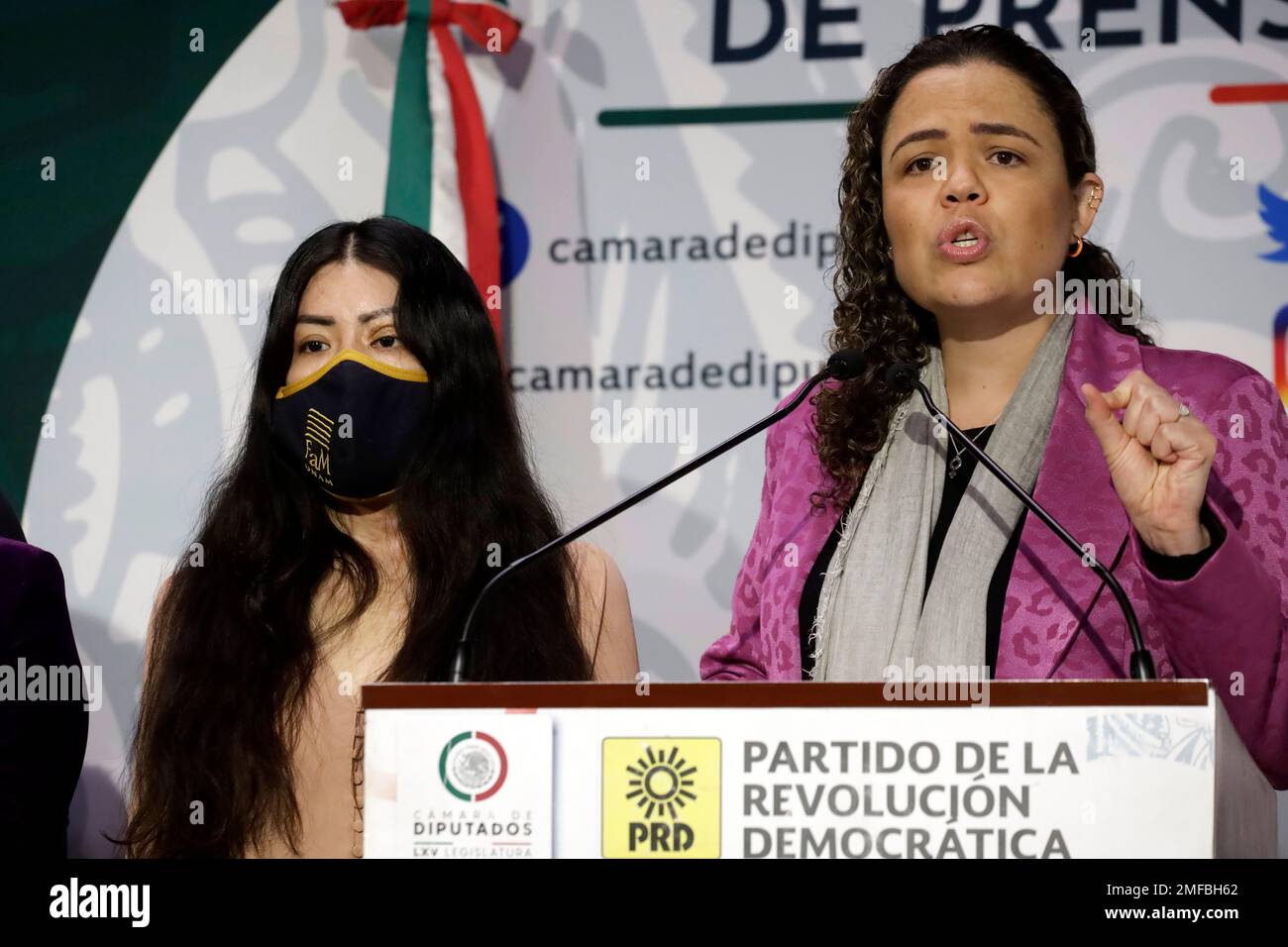 Non Exclusive: January 24, 2023, Mexico City, Mexico: Femicide survivor ...