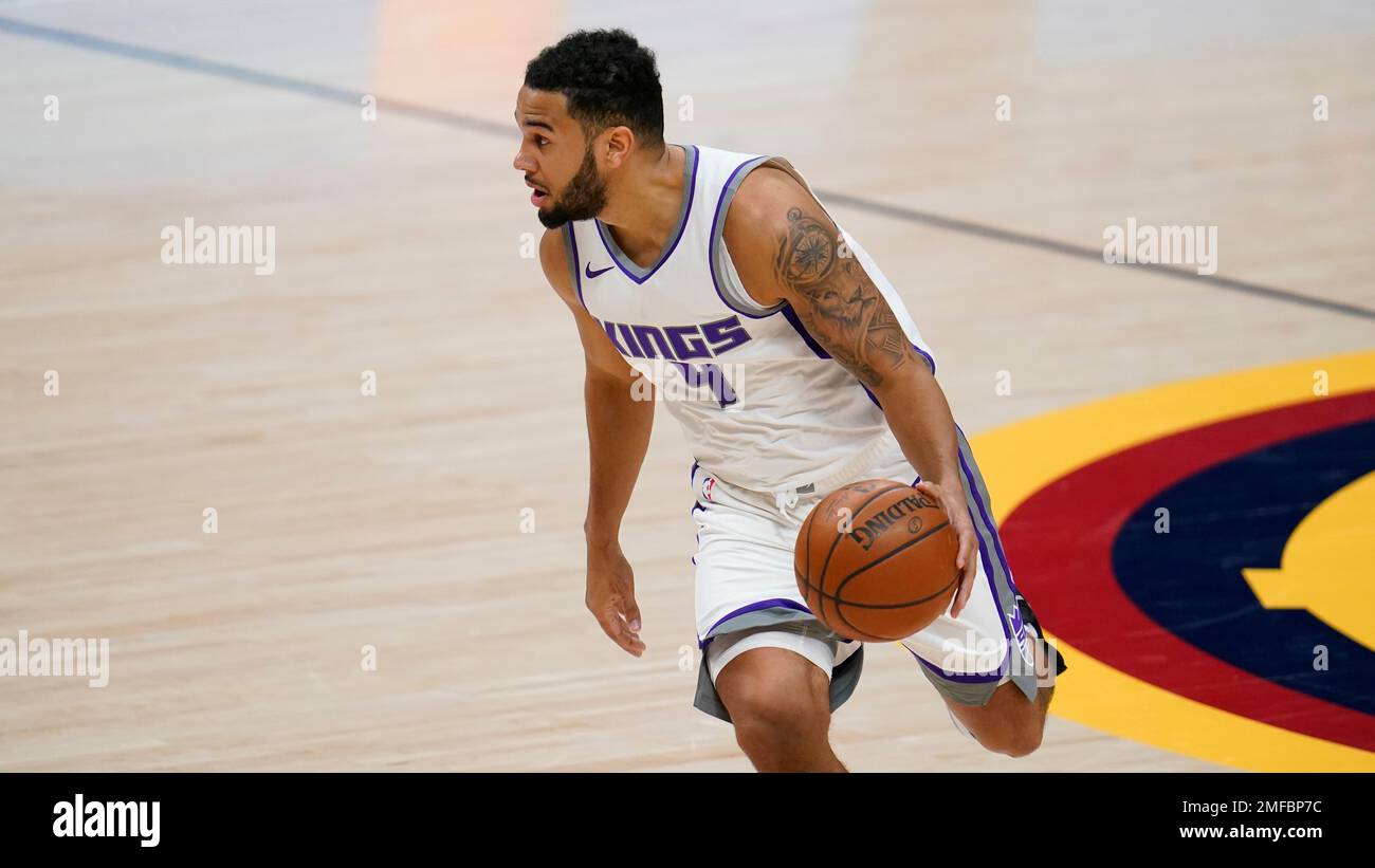 Sacramento Kings guard Cory Joseph (9) in the second half of an NBA ...