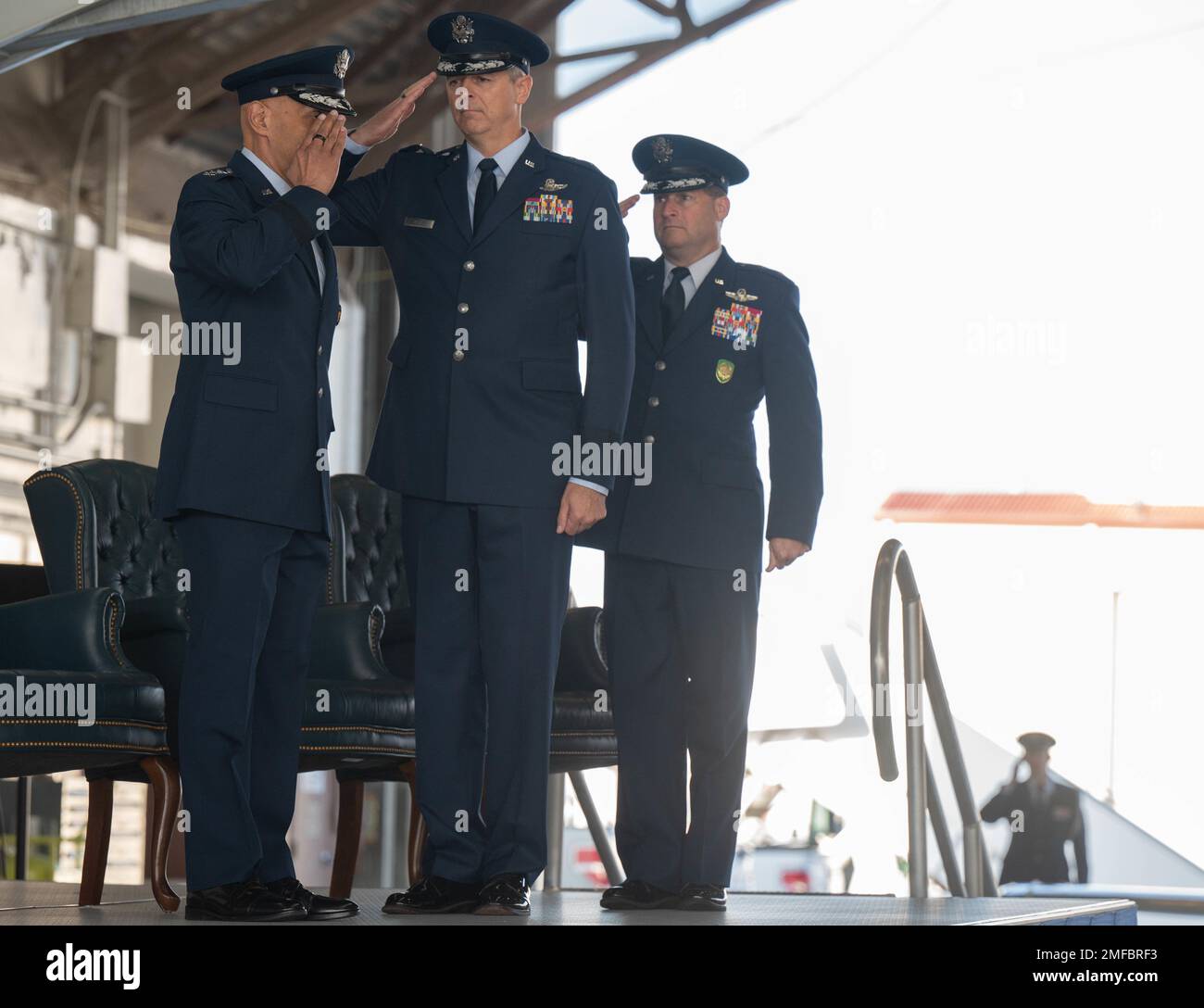 U.S. Air Force Lt. Gen. Brian S. Robinson, commander of Air Education ...