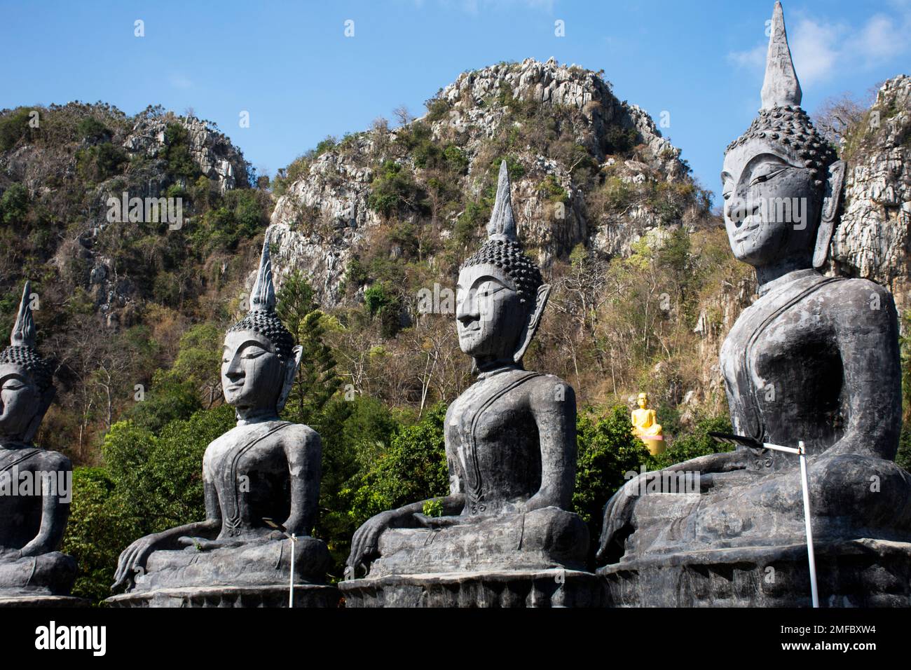 Buddha statue for thai people and foreign travelers travel visit and ...