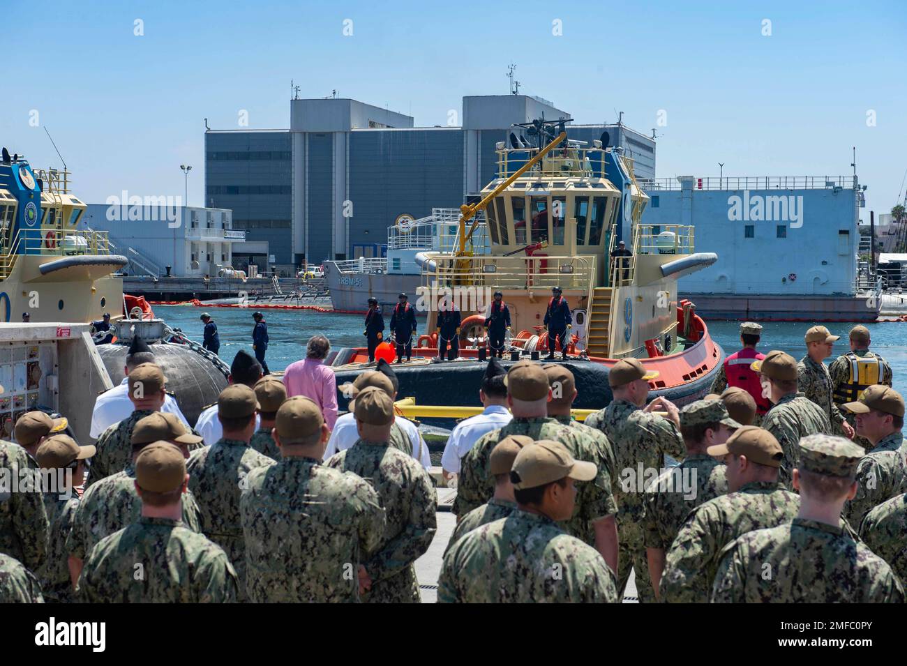 SAN DIEGO (Aug 19, 2022) – Sailors attached to Commander, Submarine ...