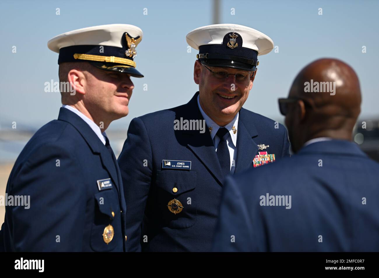 Master Chief Petty Officer of the Coast Guard Heath B. Jones attends ...