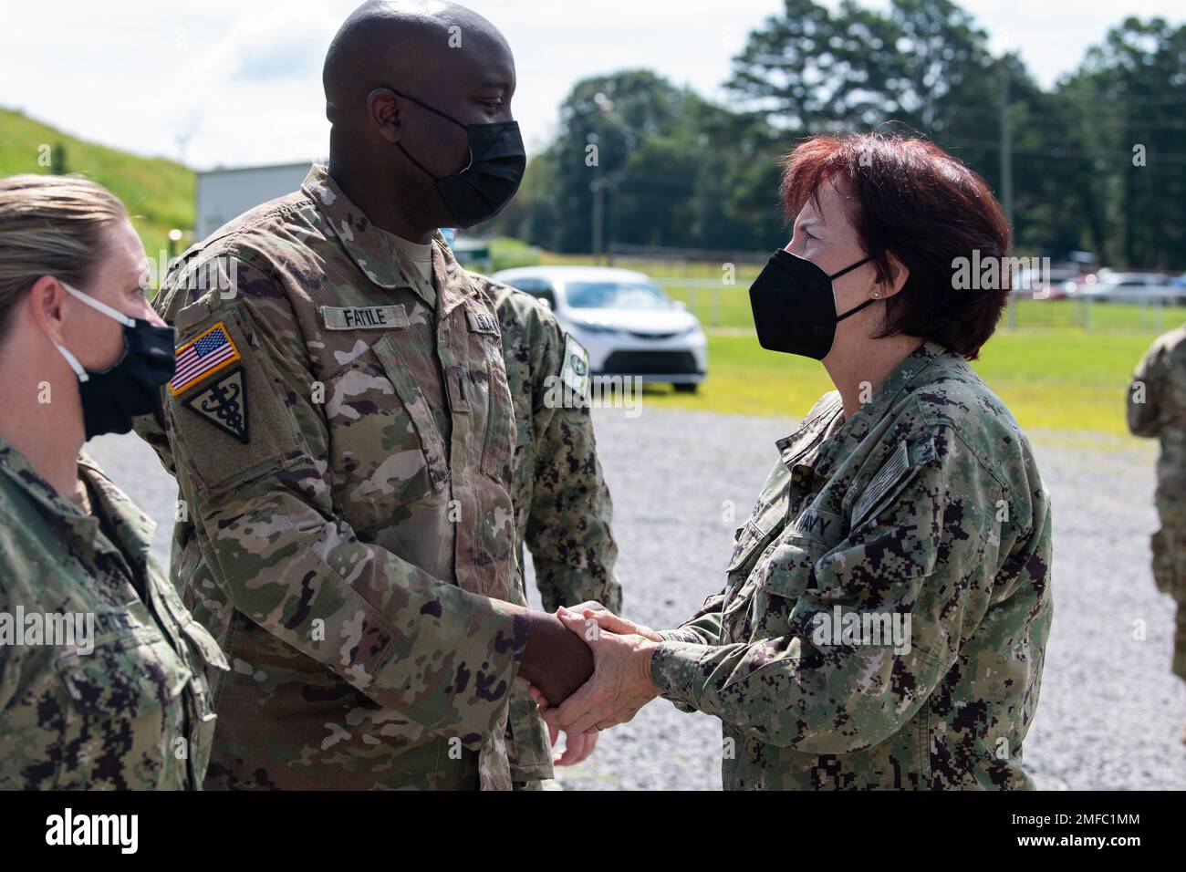 U.S. Navy Rear Adm. Mary Riggs, Executive Director, Bureau of Medicine ...