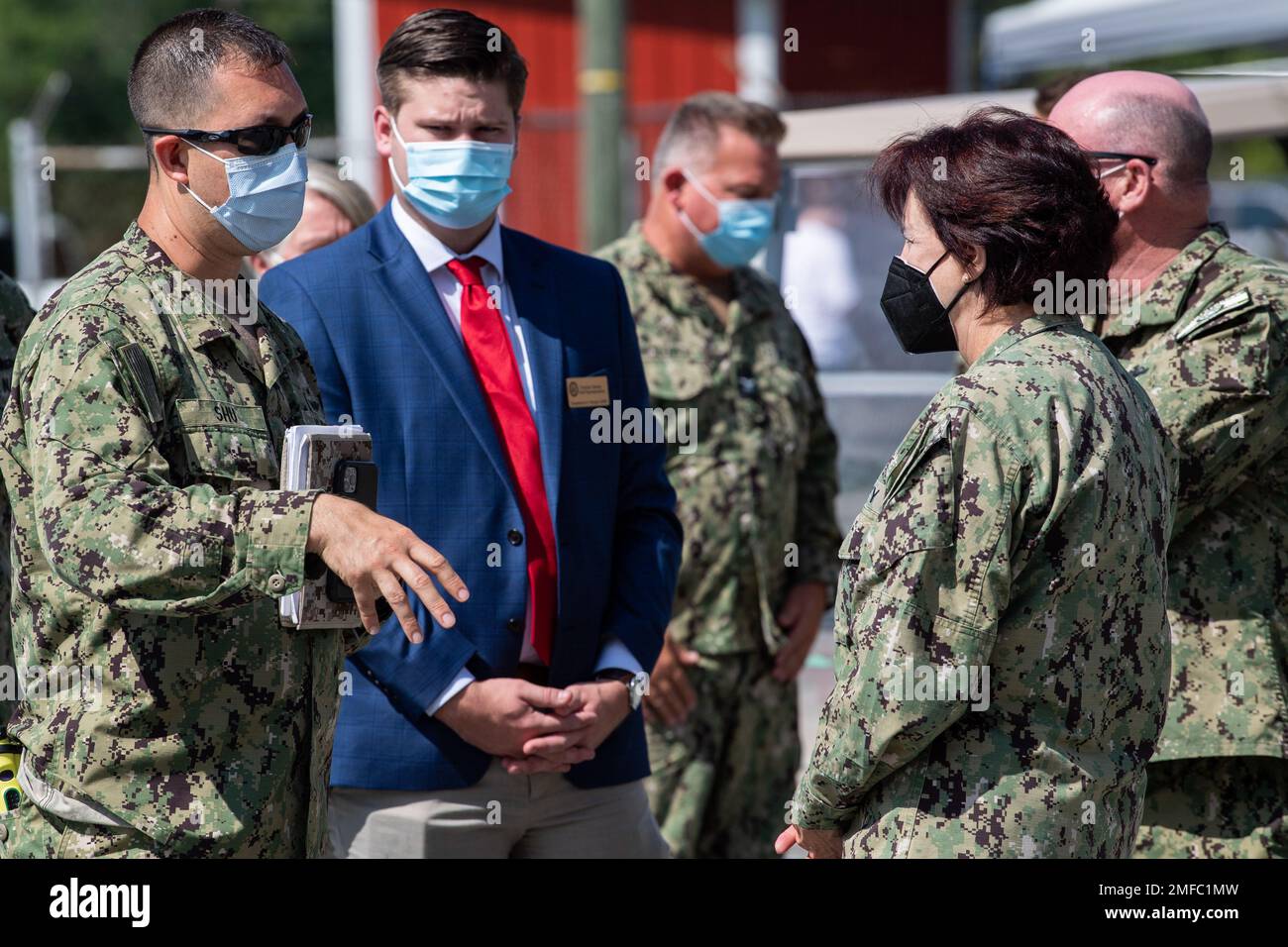 U.S. Navy Cmrd. Thomas Shu, a critical care flight nurse with Navy ...