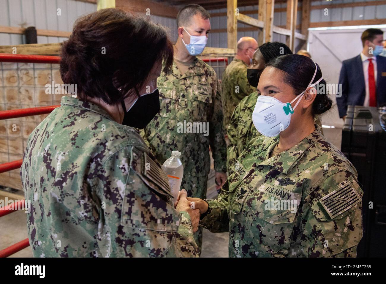 U.S. Navy Rear Adm. Mary Riggs, Executive Director, Bureau of Medicine ...