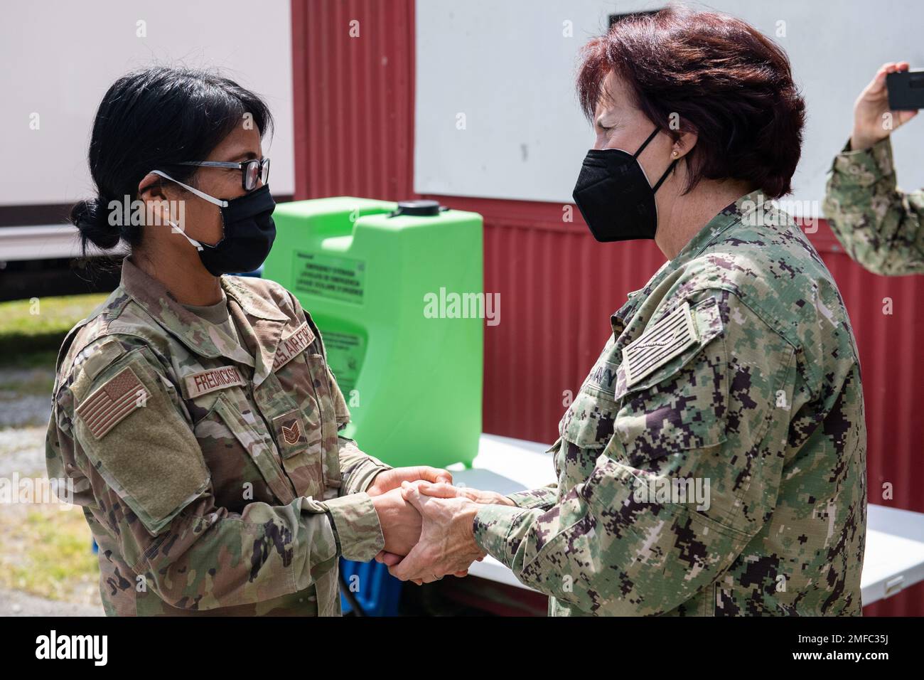 U.S. Navy Rear Adm. Mary Riggs, Executive Director, Bureau of Medicine ...