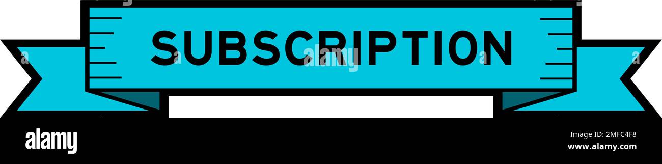 Subscriber ribbon hi-res stock photography and images - Alamy