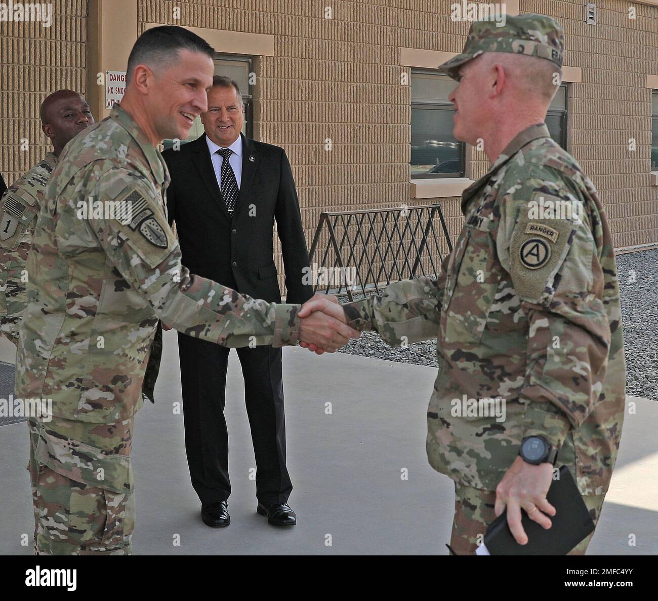 U.S. Army Lt. Gen. Patrick Frank, U.S. Army Central Commanding General ...
