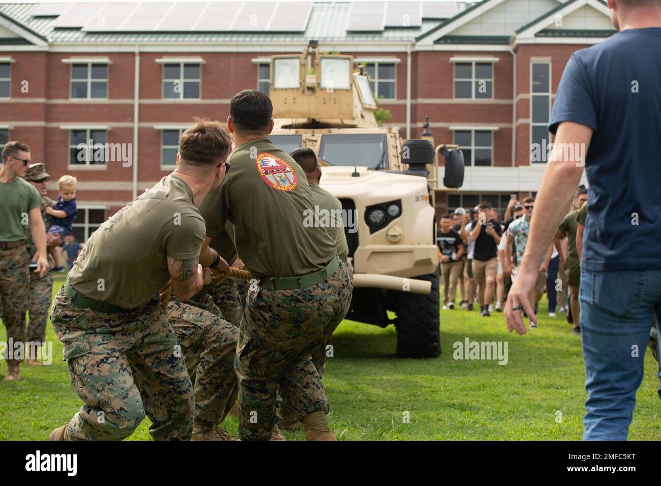 U.S. Marines with Alpha Company, Marine Corps Security Force Regiment ...