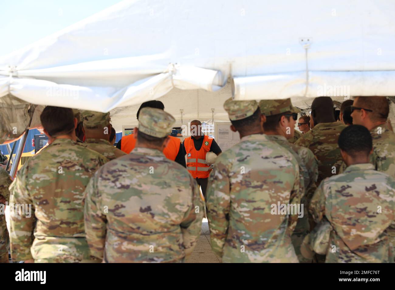 The 624th Movement Control Team, of the 16th Sustainment Brigade, and ...