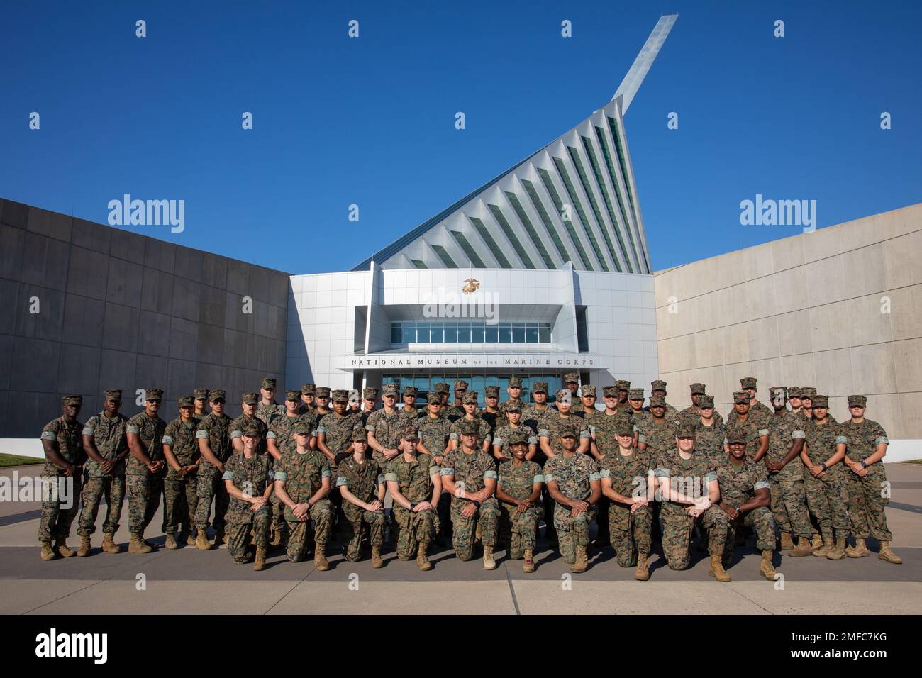 U.S. Marines participating in the Marine Forces Reserve Diversity AIMED ...