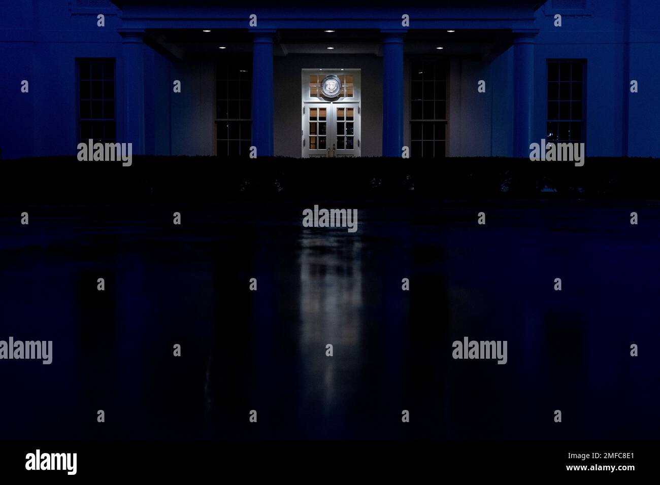 The West Wing of the White House, Friday, Jan. 1, 2021, in Washington ...