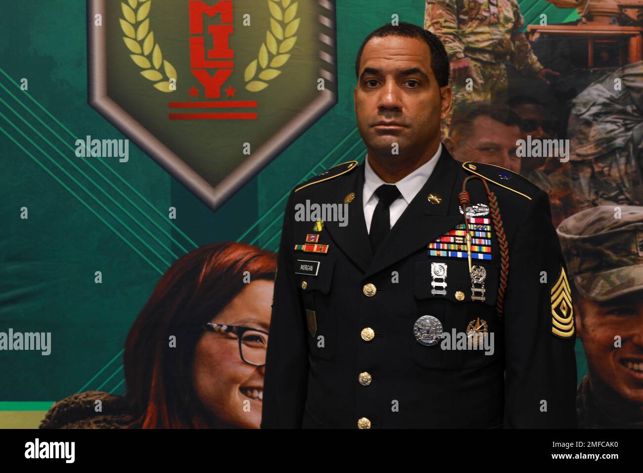 U.S. Army 1st Sgt. Robert Morgan, a company first sergeant ...