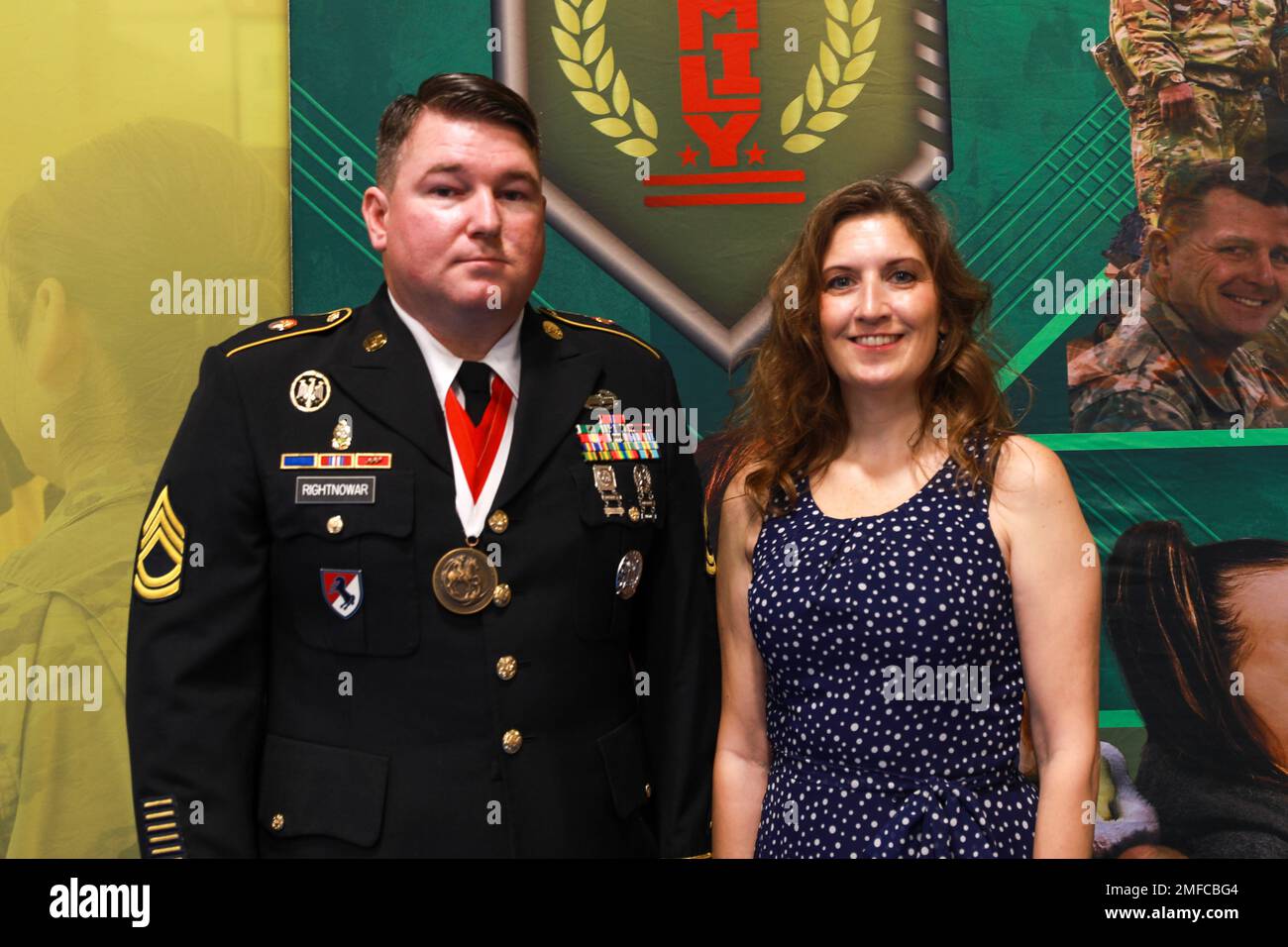 U.S. Army Sgt. 1st Class Dean Rightnower, division protocol ...