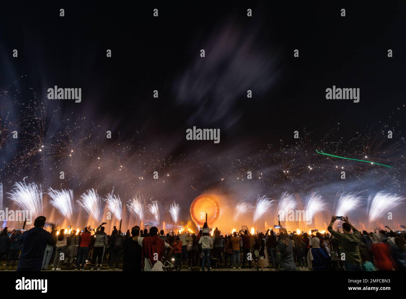 Corniche light show hi-res stock photography and images - Alamy