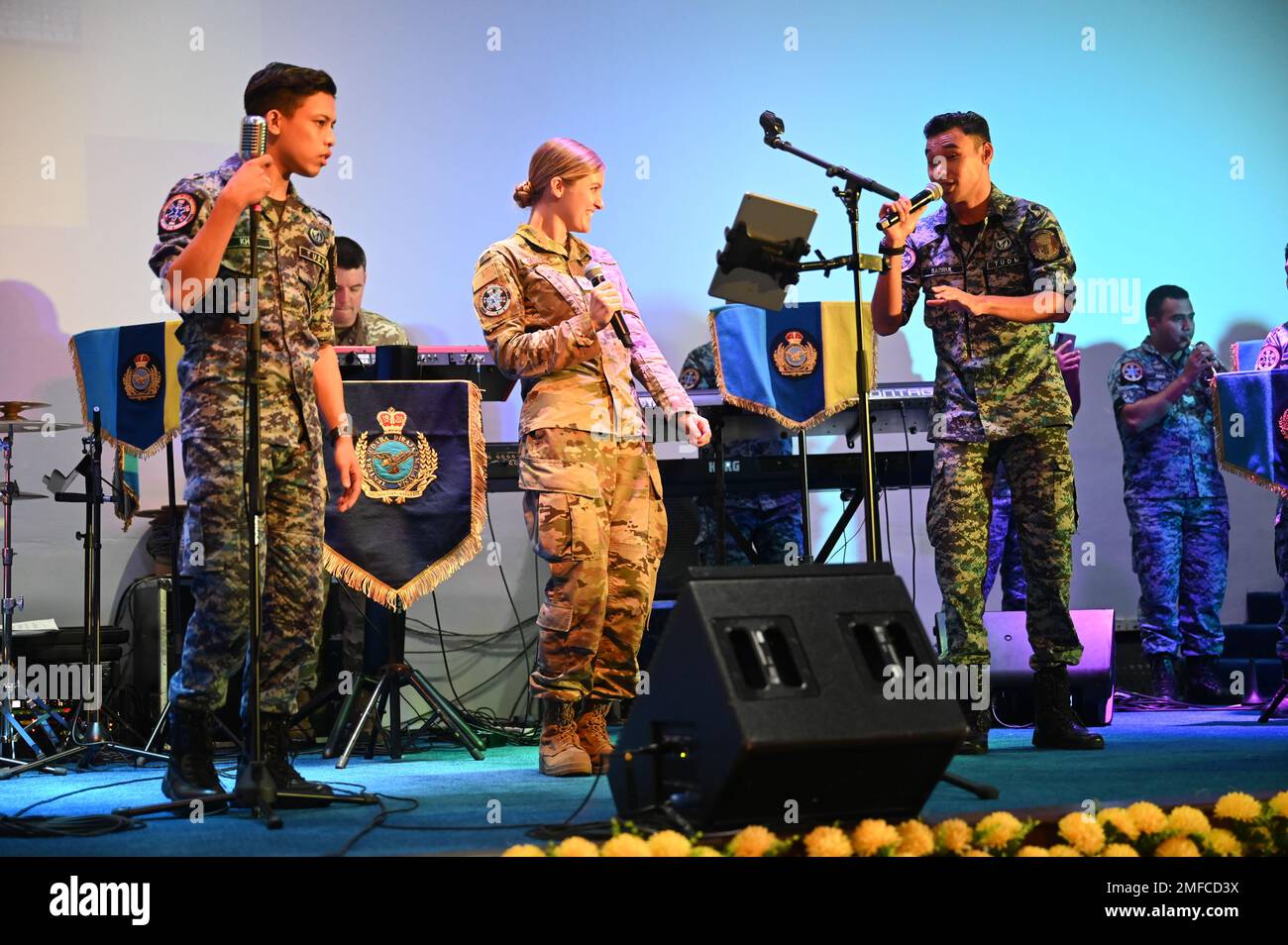 Staff Sgt. Sarah Moyers, U.S. Air Force Band of the Pacific singer ...