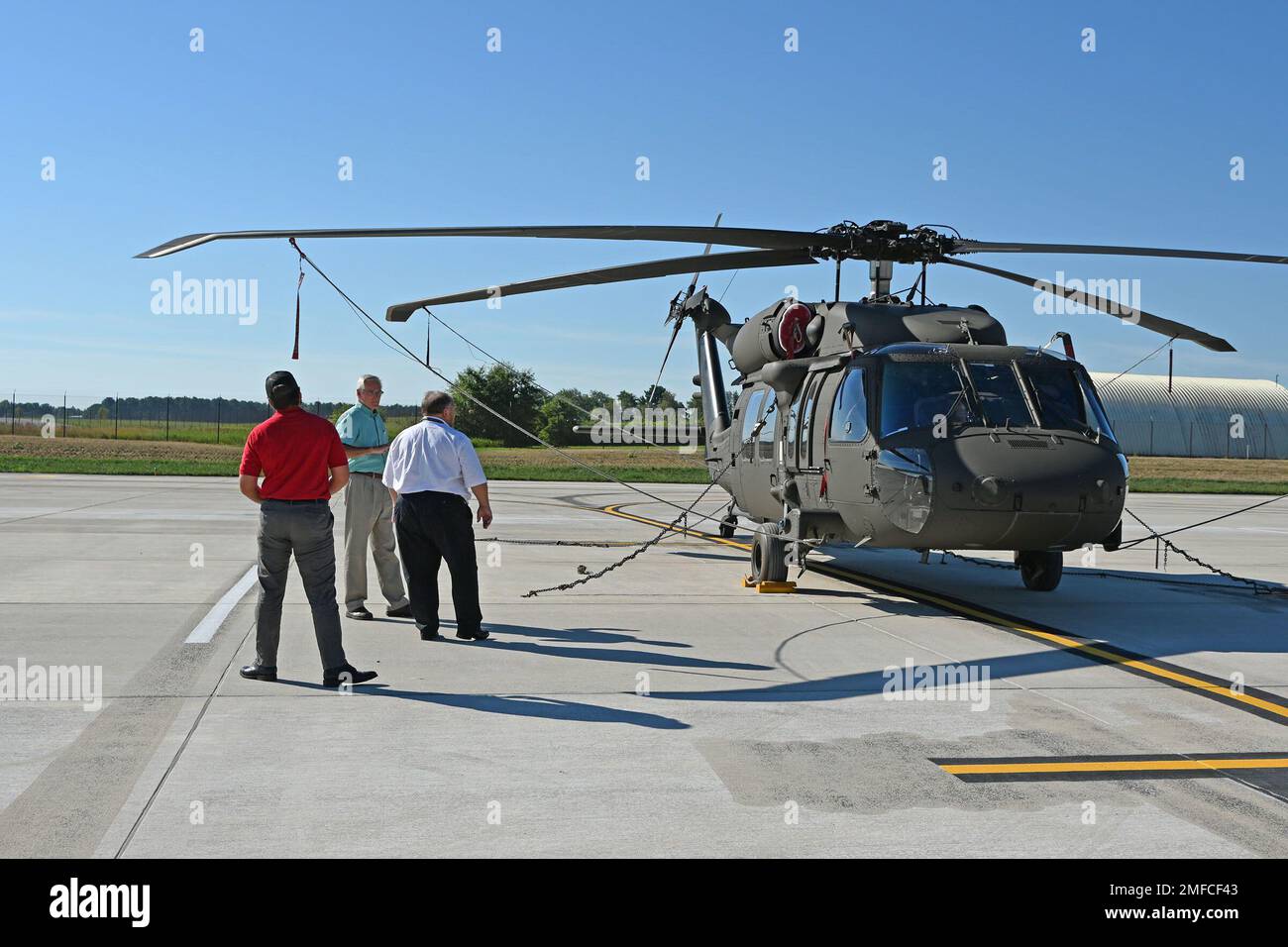 The new Fort Dix Aviation Building and Army Ramp Ribbon Cutting ...
