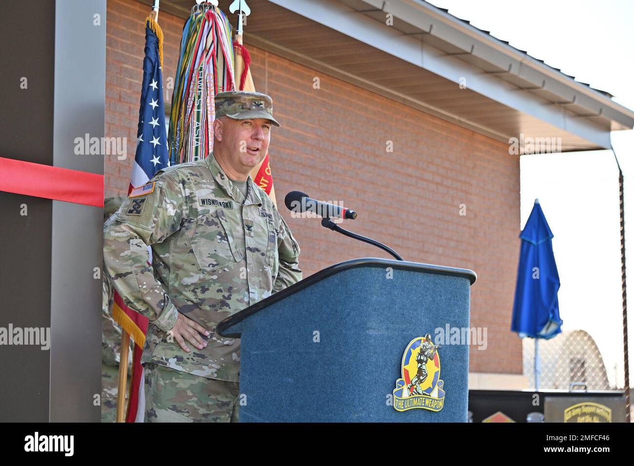 The new Fort Dix Aviation Building and Army Ramp Ribbon Cutting ...