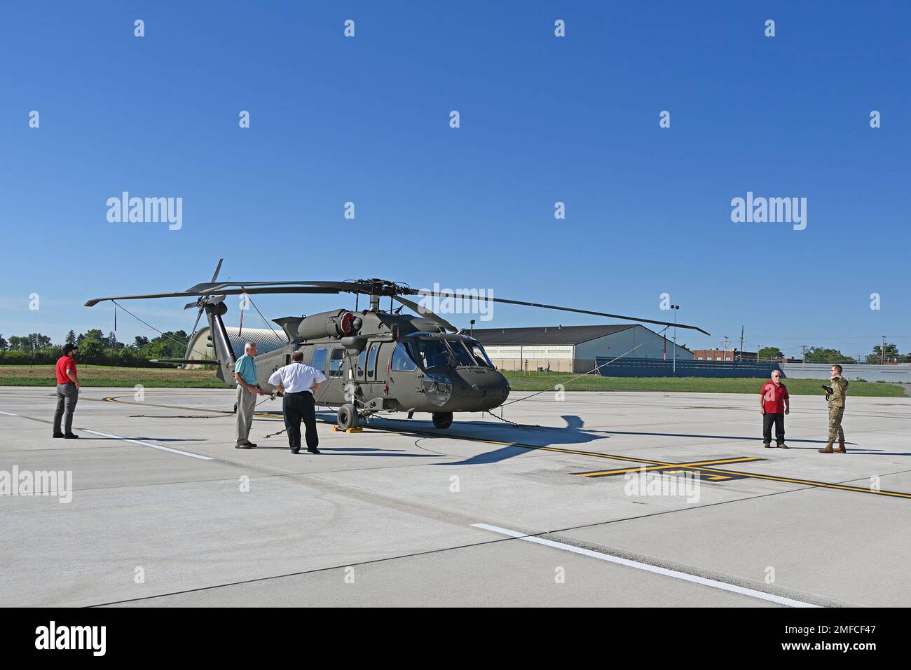 The new Fort Dix Aviation Building and Army Ramp Ribbon Cutting ...