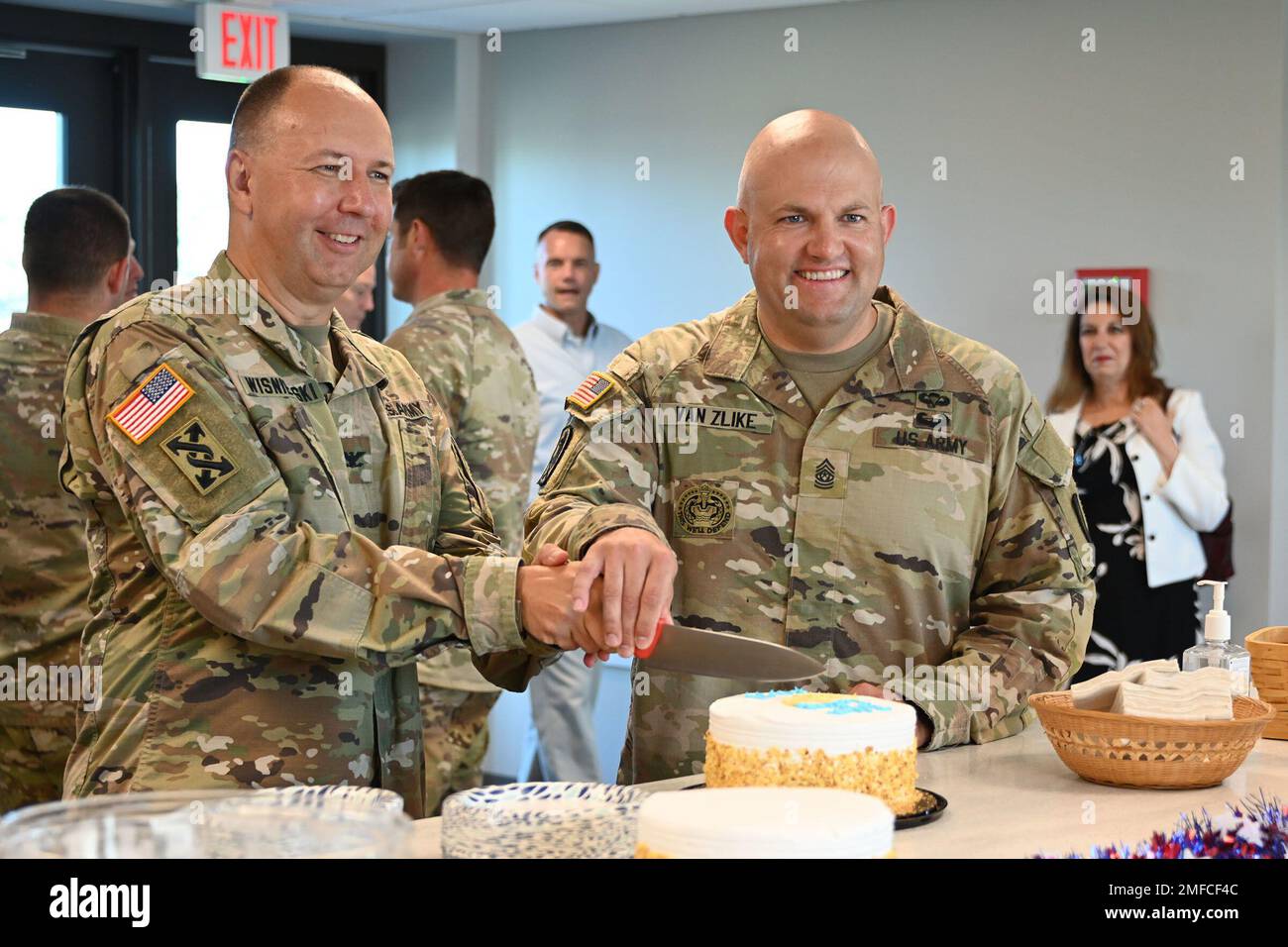 The new Fort Dix Aviation Building and Army Ramp Ribbon Cutting ...