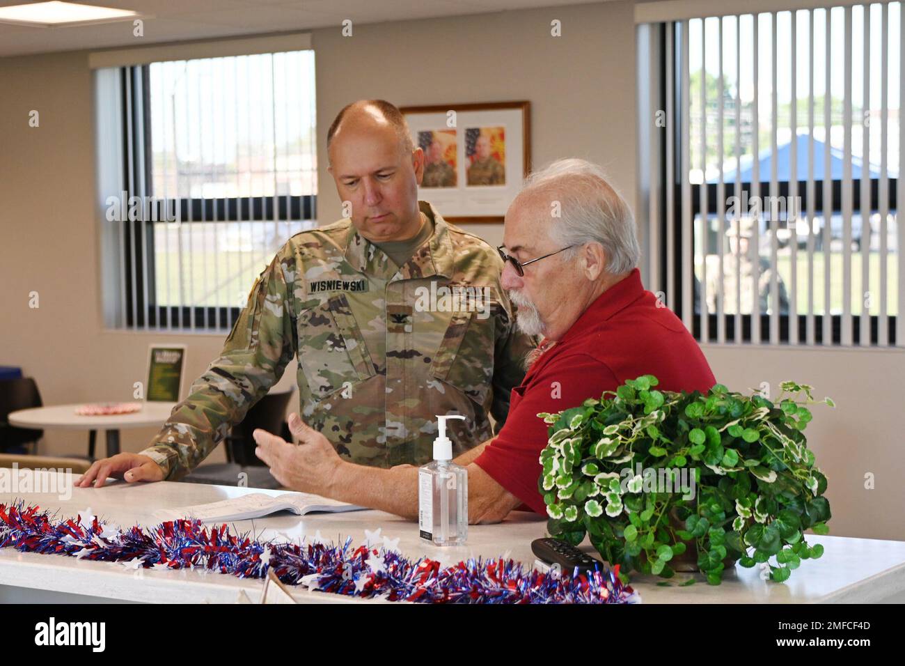 The new Fort Dix Aviation Building and Army Ramp Ribbon Cutting ...