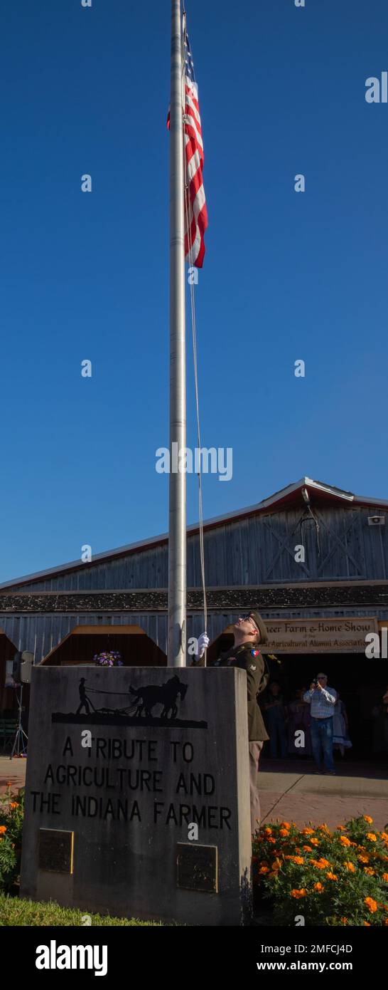 Members of the Indiana National Guard's 38th Infantry Division ...