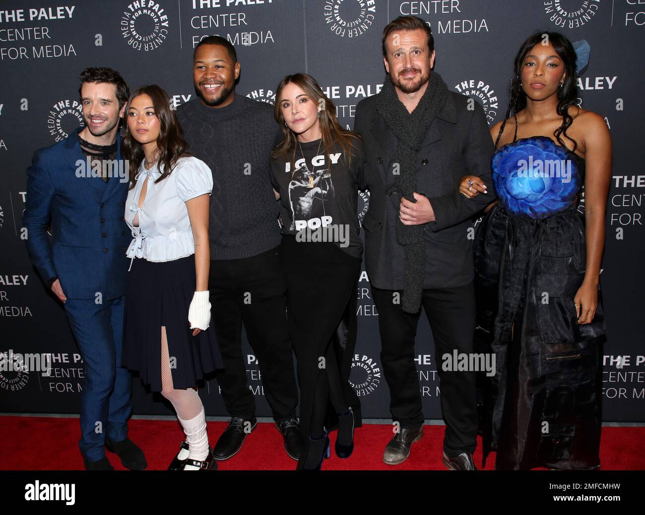 New York City, USA. 24th Jan, 2023. Michael Urie, Lukita Maxwell, Luke ...