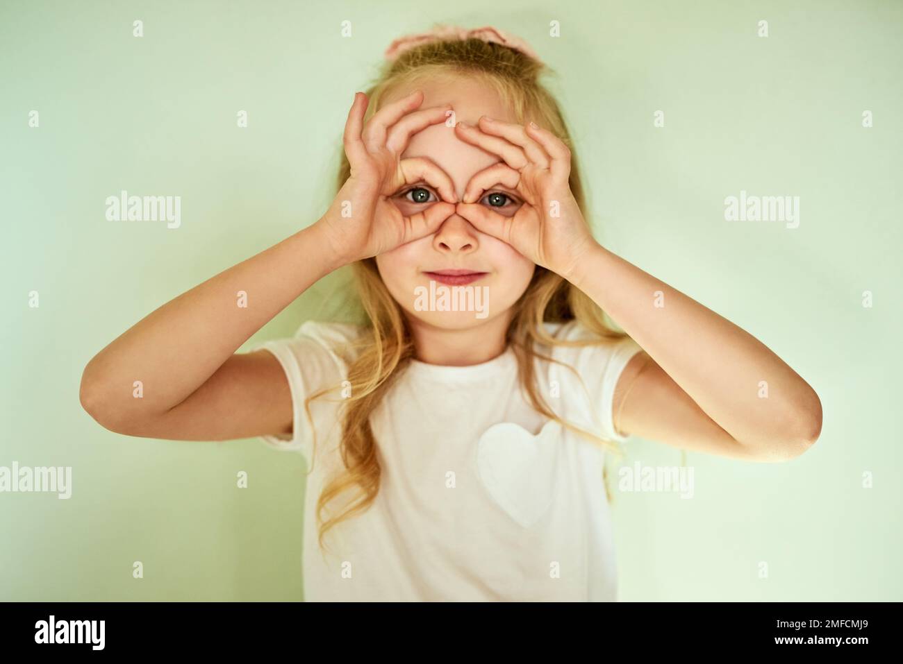 Little girl making a face hi-res stock photography and images - Alamy