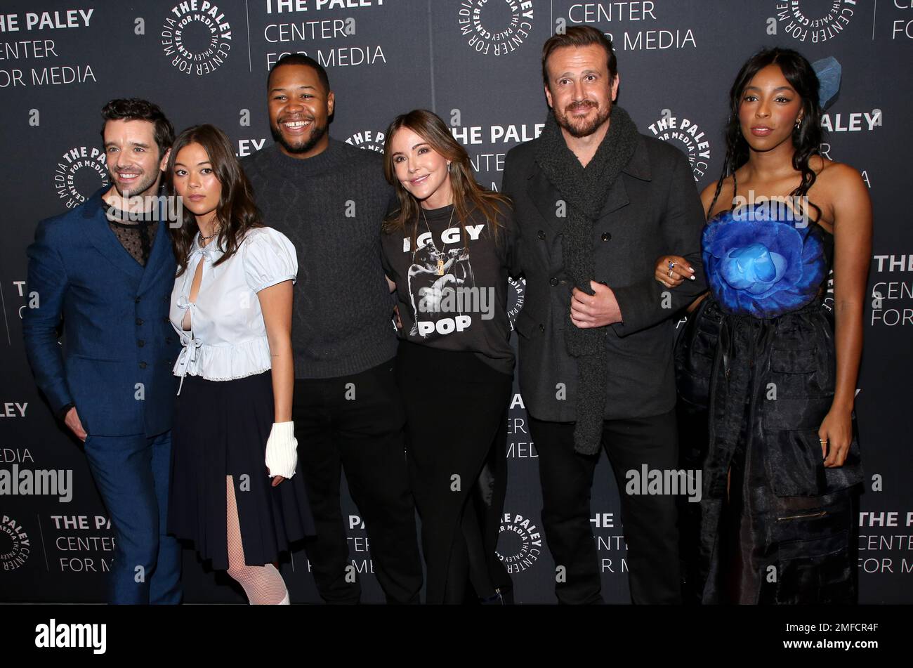 New York City, USA. 24th Jan, 2023. Michael Urie, Lukita Maxwell, Luke ...