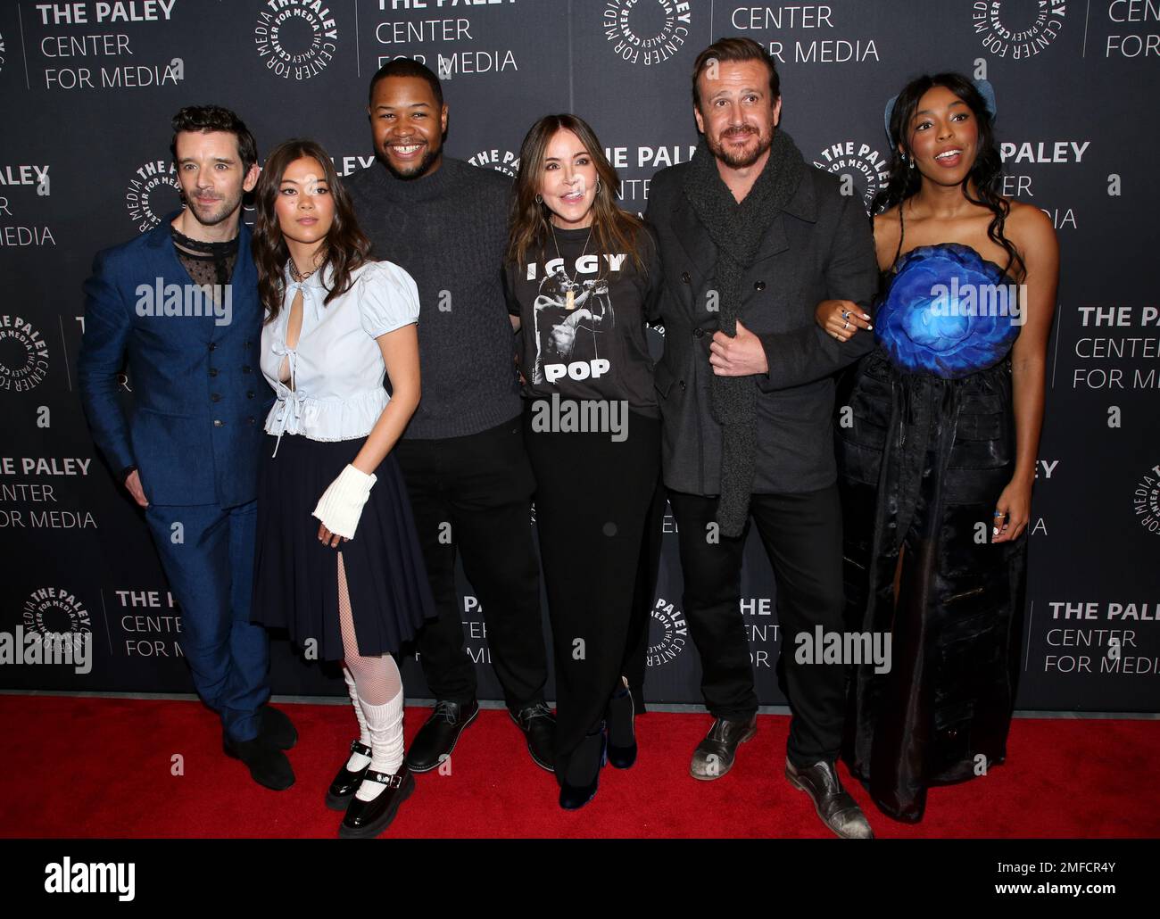 New York City, USA. 24th Jan, 2023. Michael Urie, Lukita Maxwell, Luke ...