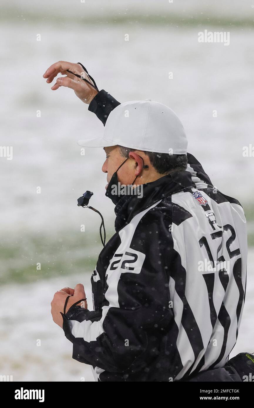 Referee Brad Allen during an NFL football game, Sunday, Dec 27. 2020 ...