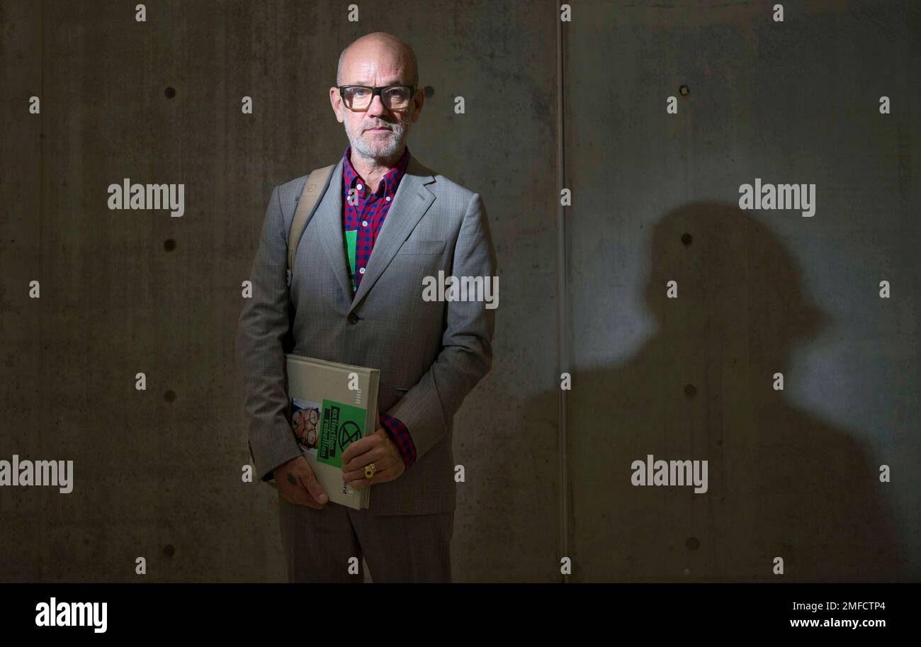 FILE - Composer and singer Michael Stipe poses for portraits during the ...
