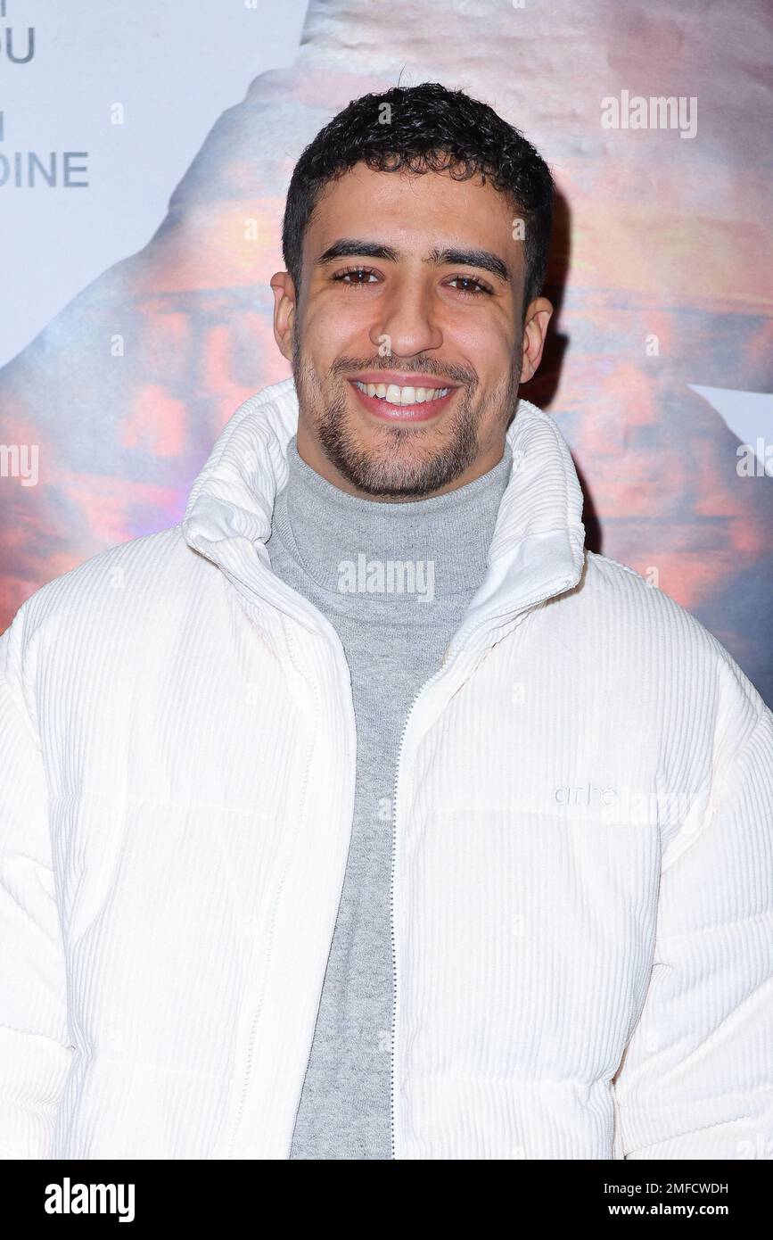 Shain Boumedine attending the Pour La France Premiere held at L ...