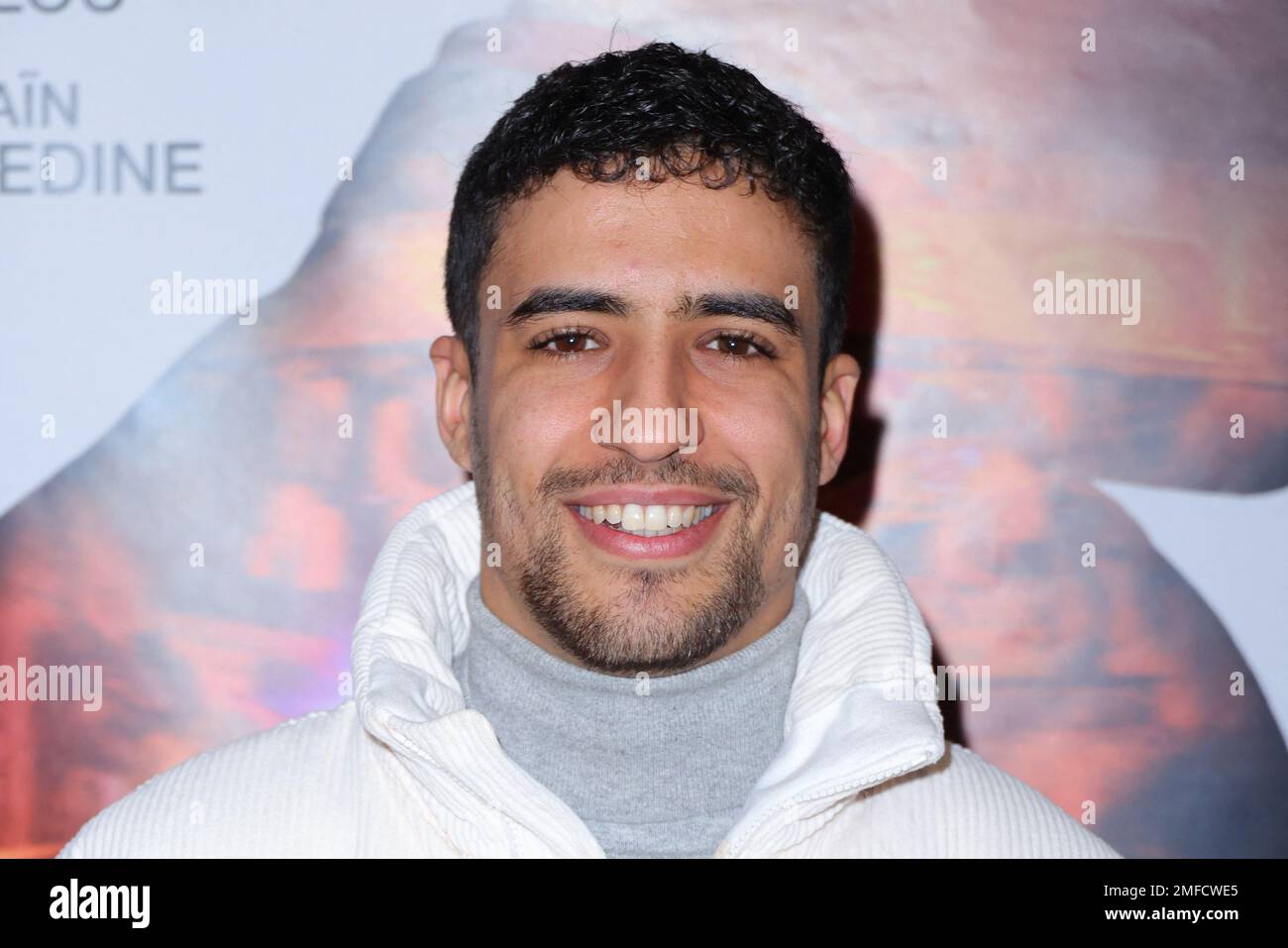 Shain Boumedine attending the Pour La France Premiere held at L ...